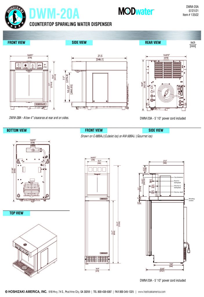 DWM-20A - Nordon | Commercial Kitchen Equipment